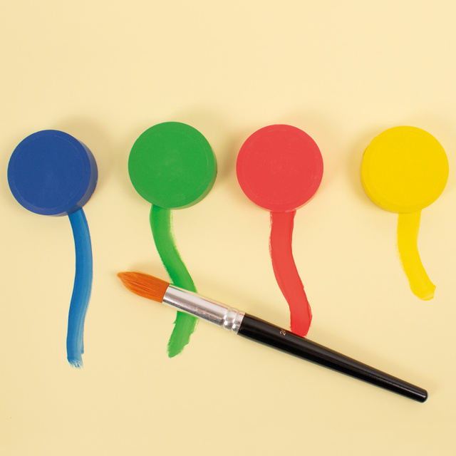 Primo Vattenfärger 24-set Ø30 + pensel | Pen Store