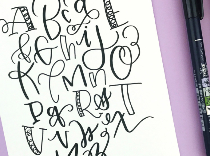 4 tips för att lyckas med Lettering | Pen Store